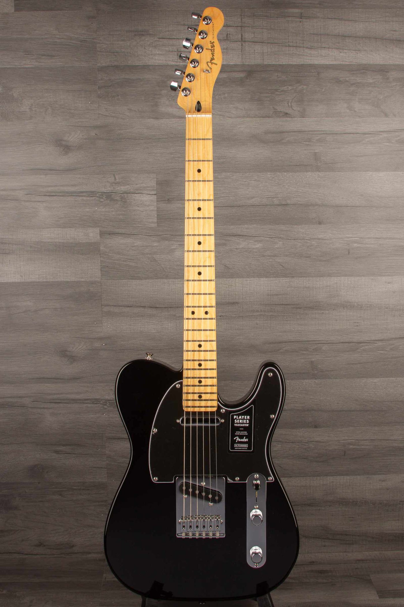 Fender Player Series Tele Black, Maple Neck | Musicstreet